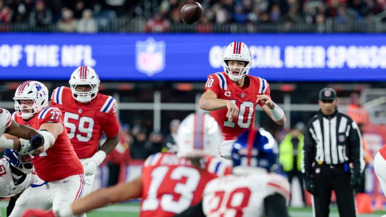 Los números que ponen a Drake Maye como el gran candidato al MVP de la ...